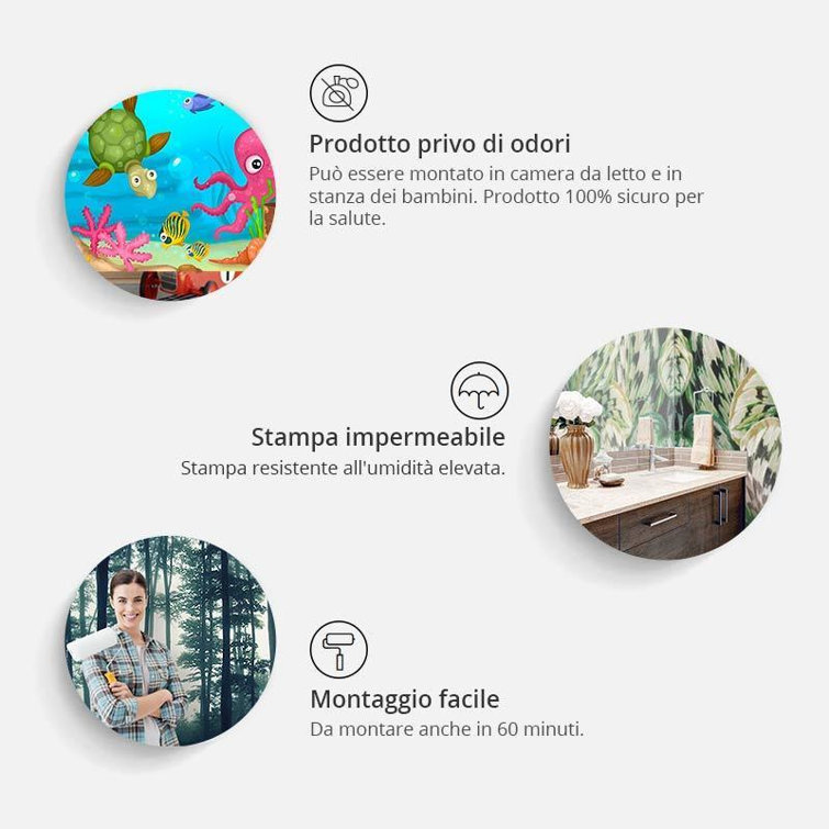 Trinx Hadeeqa Peel & Stick Abstract Roll | Wayfair